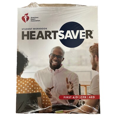 Heartsaver First Aid CPR AED Student Workbook by American Heart ...