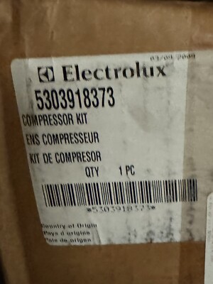 New Electrolux Frigidaire Refrigerator Compressor Kit 5303918437 ...