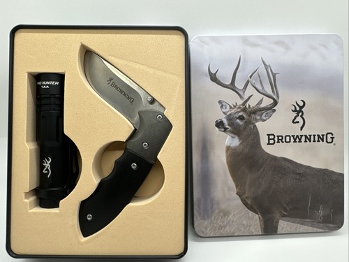 Browning Knife, Light Tin Combo | eBay