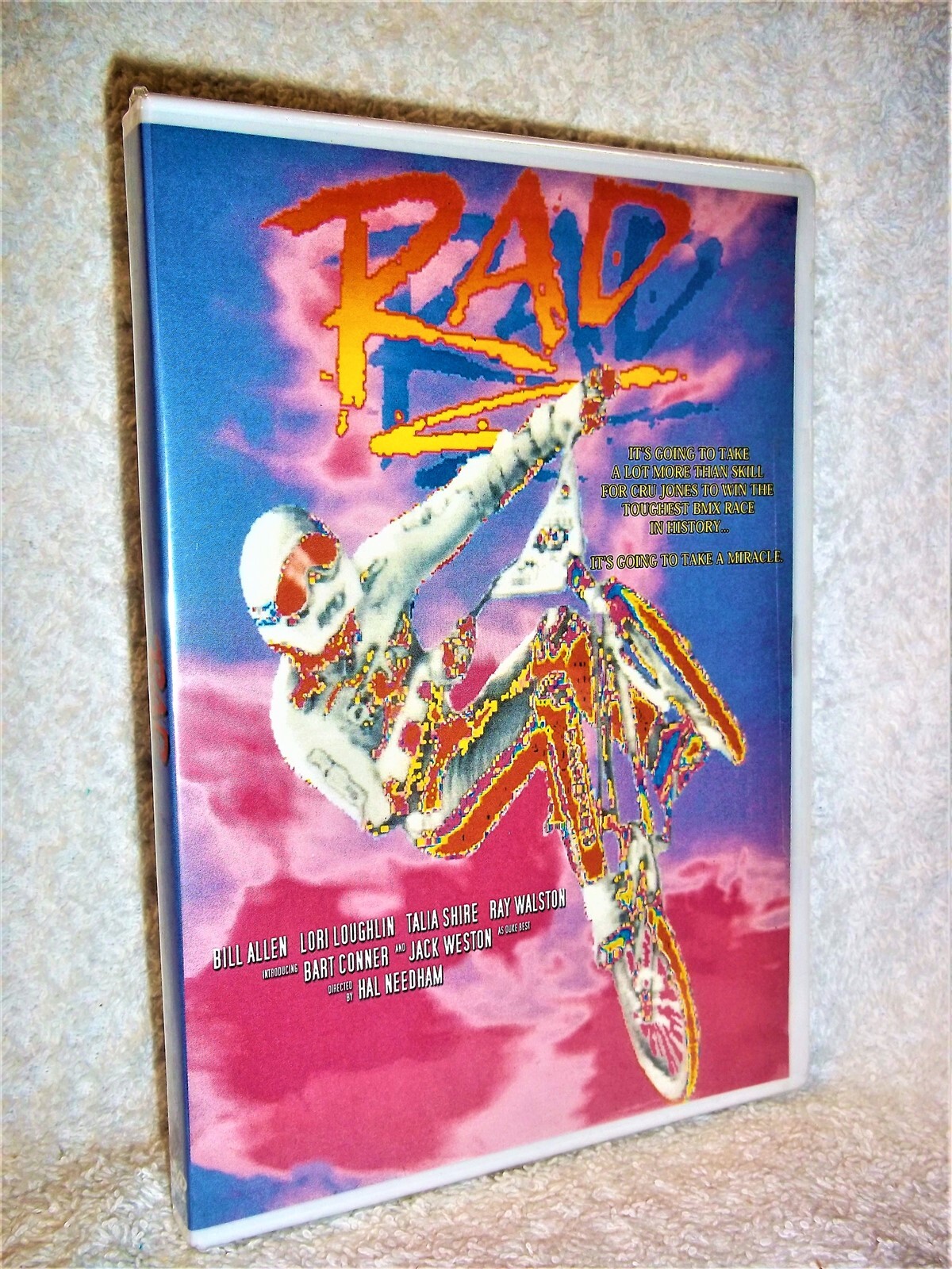 Rad (DVD, 2021) Bill Allen Lori Loughlin Talia Shire bmx biking family ...
