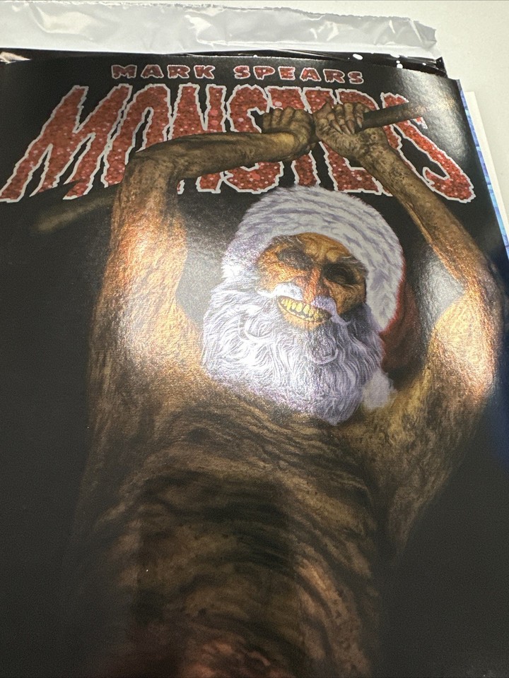 MARK SPEARS MONSTERS #8 A61 1:666 TINSEL AND TERROR VARIANT COVER ...