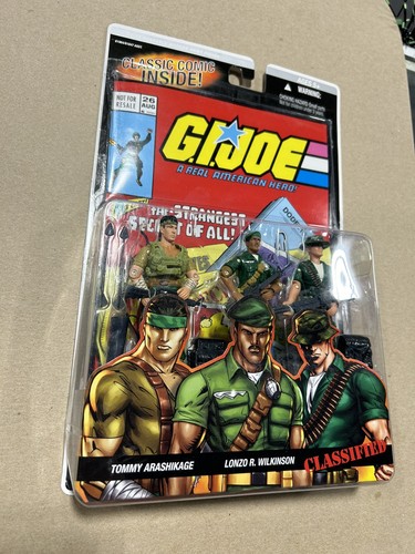 GI Joe 2006 Comic #26 3-Pack TOMMY ARASHIKAGE LONZO R WILKINSON ...