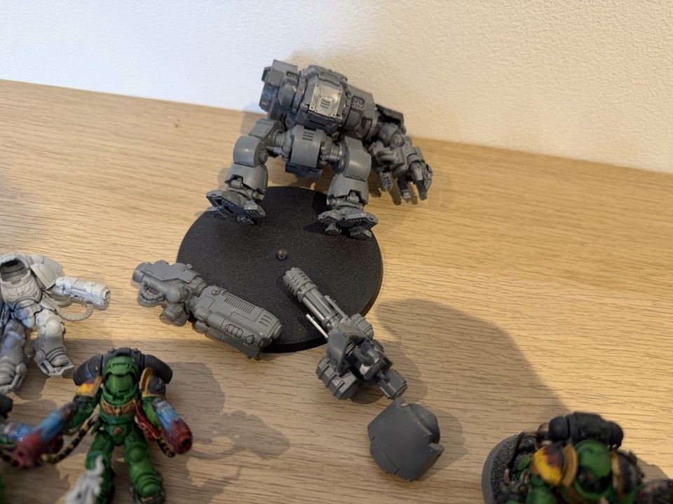 Warhammer 40k Salamanders Army - Mostly Painted Space Marines | eBay UK