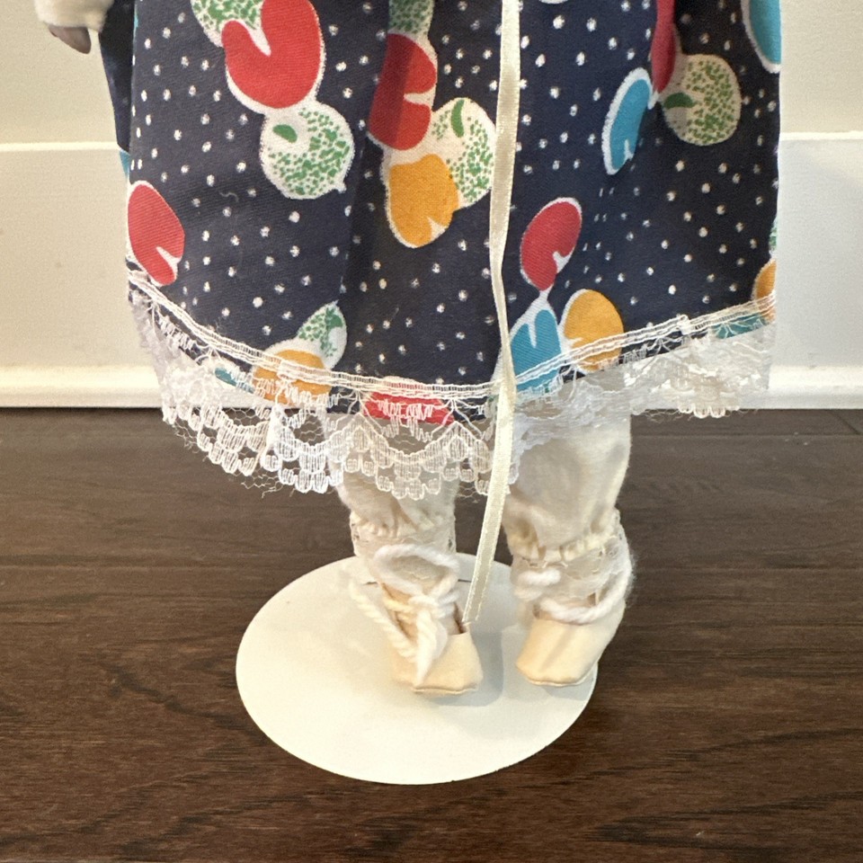 America's Dolls - Beautiful Porcelain Doll in Adorable blue and White ...
