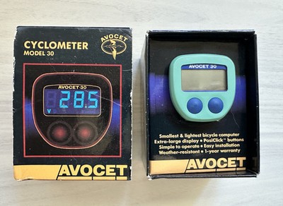 NOS Vintage Avocet Model 30 Bicycle Computer, BIANCHI CELESTE | eBay