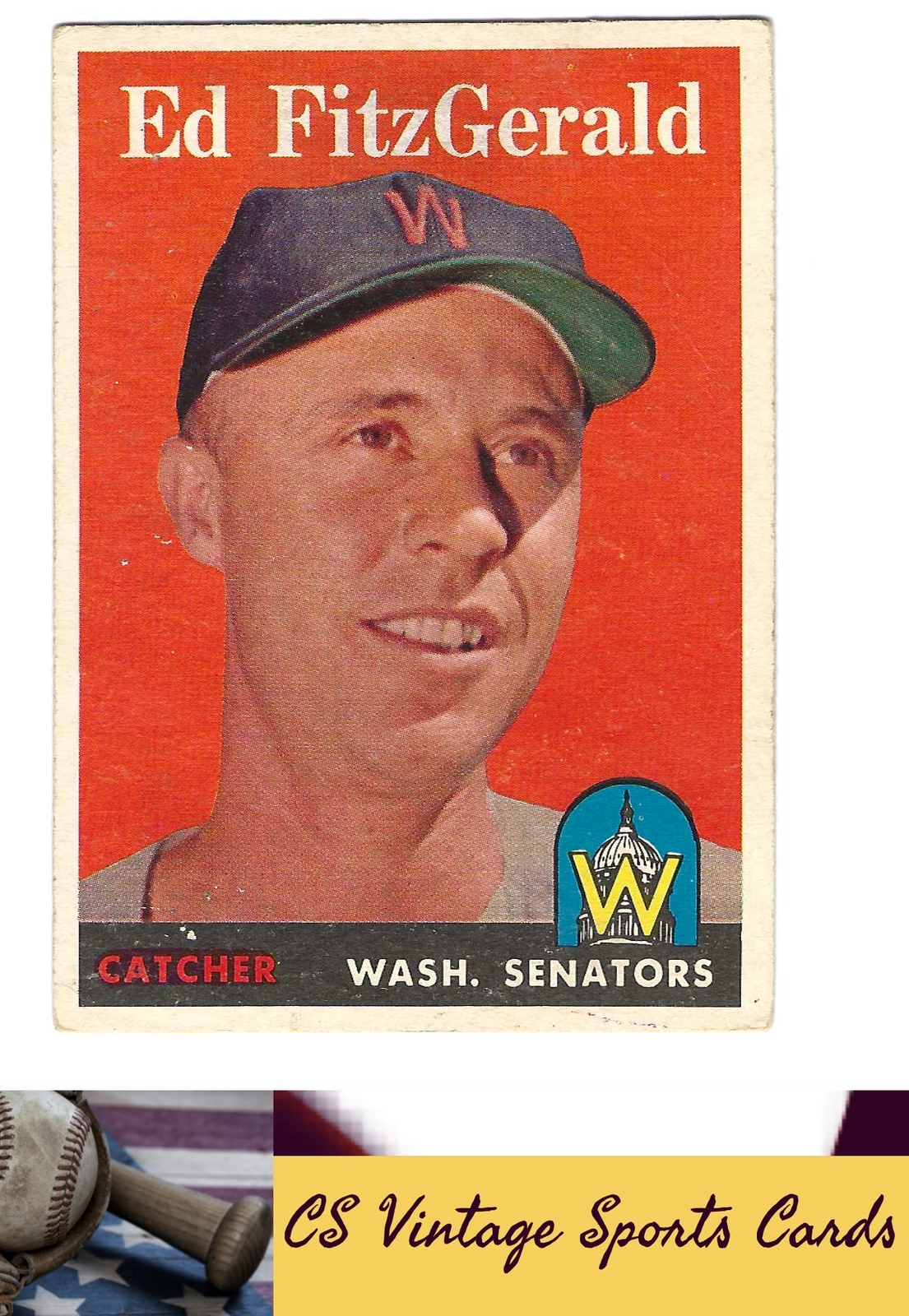 1958 Topps #236 Ed Fitz Gerald | eBay