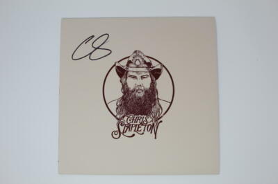 CHRIS STAPLETON SIGNED AUTOGRAPH ALBUM VINYL RECORD B- FROM A ROOM ...
