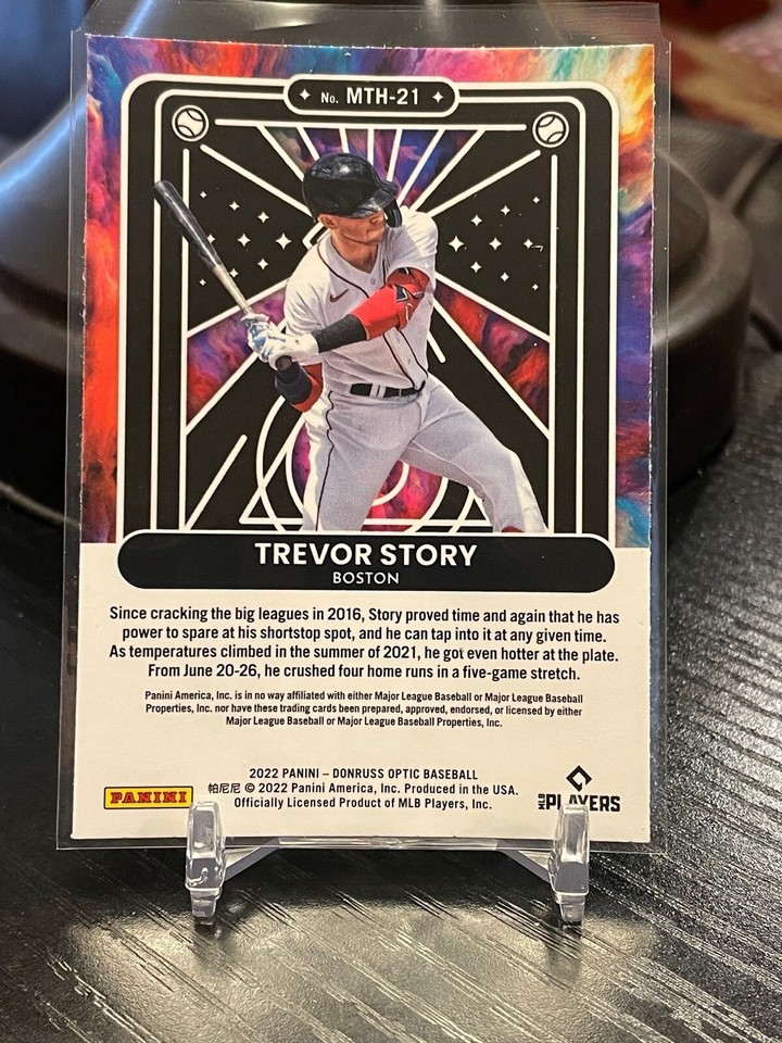 2022 Donruss Optic Trevor Story Mythical #MTH-21 MINT! | eBay