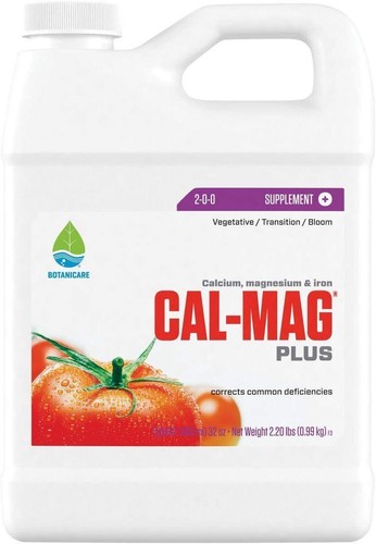 Botanicare Cal-mag Plus, a Calcium, Magnesium, and Iron Plant ...