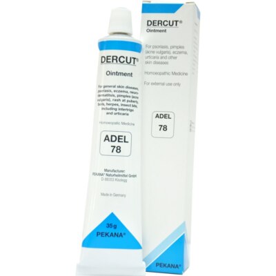 ADEL 78 DERCUT Ointment 35g Pack Adel PEKANA Germany OTC Homeopathic ...