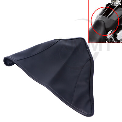 Motorcycle Black Vinyl Air Box Cover Fuel Tank Shield Bra For Harley V ...