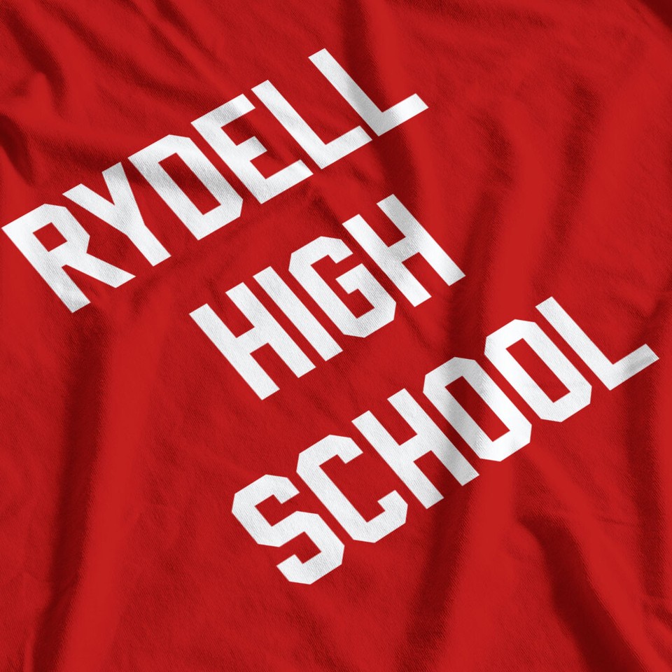 Rydell High School Inspired by Grease Printed T-Shirt | eBay UK