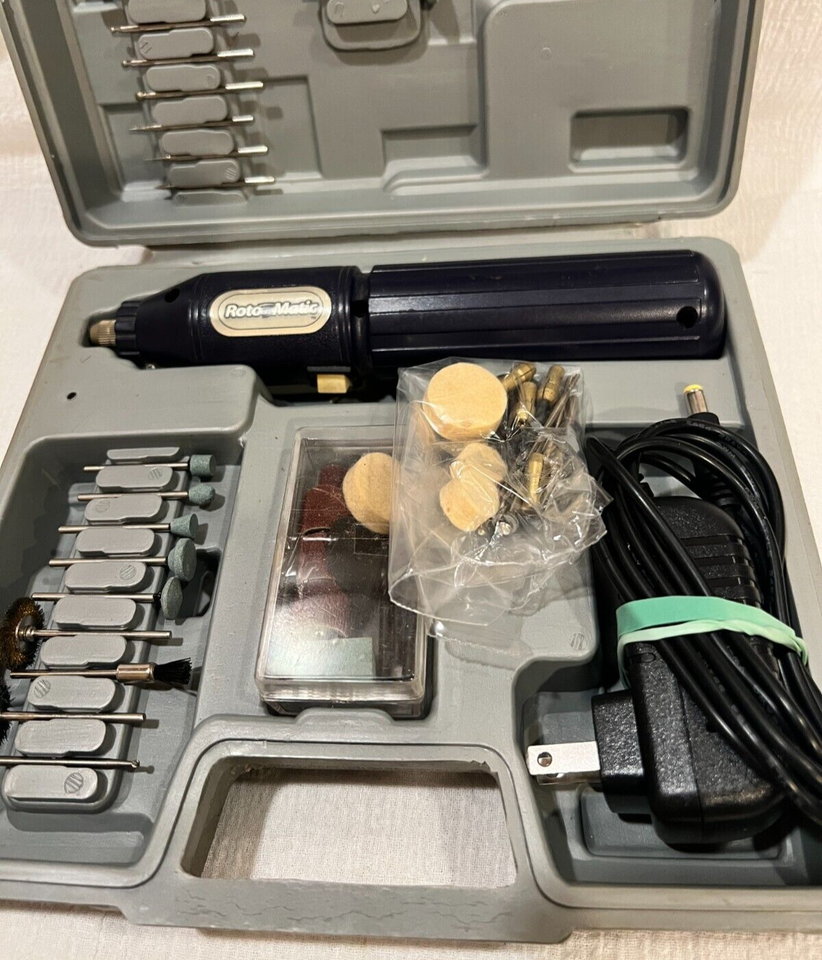 Roto Matic High Speed 50 Piece Rotary Tool Set | eBay