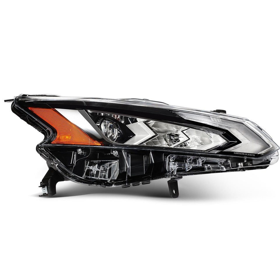 Black Headlights For 2019-2021 2022 Nissan ALTIMA LED Right Passenger ...