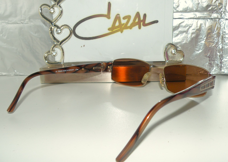 NEW CAZAL MOD 4192 COL 001 GERMANYUNISEX W/CHEETAH SPOTS SUNGLASSES BOX ...