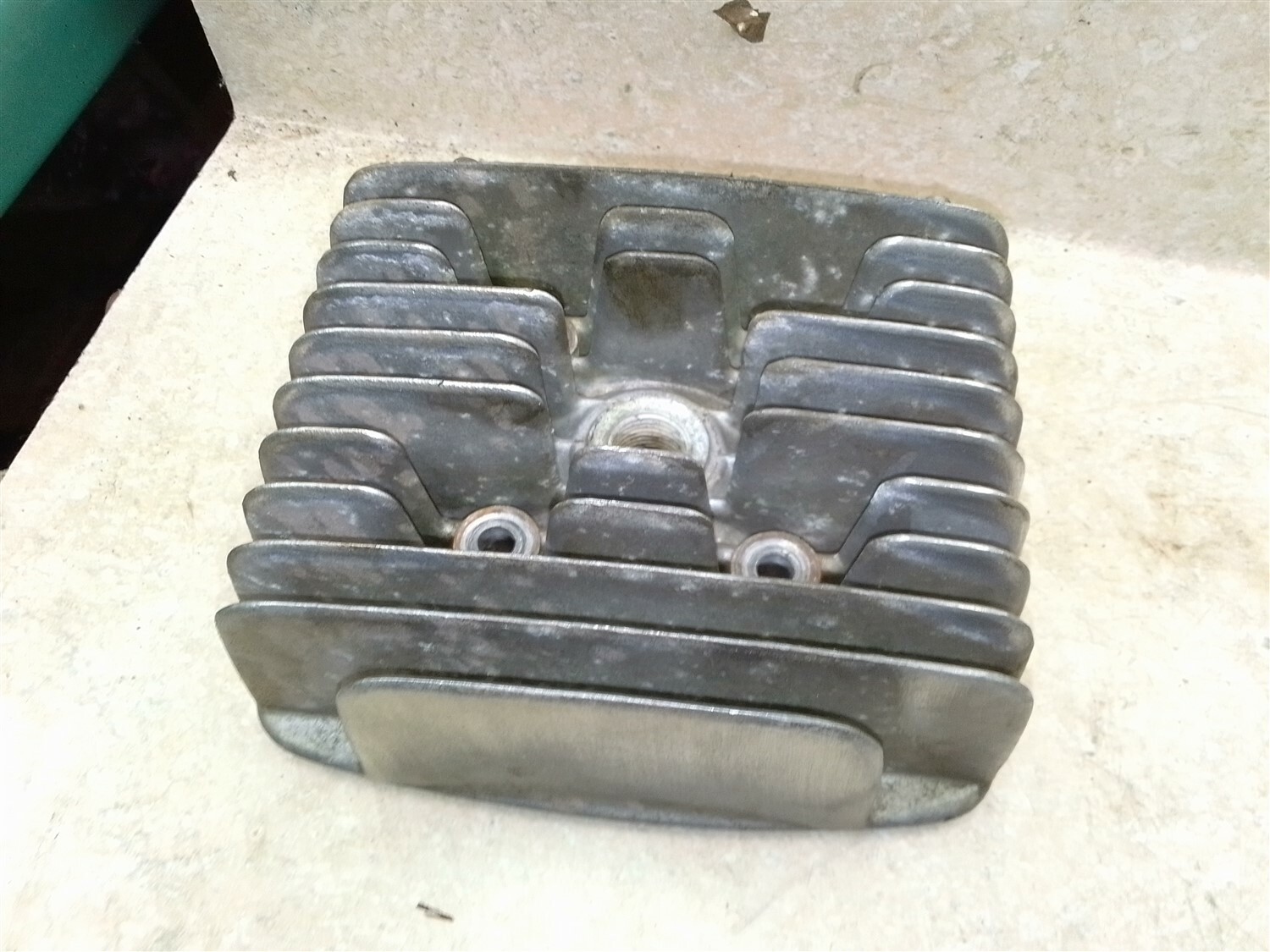 Yamaha 100 Twin YL1 Used Engine Left Cylinder Head 1960S 60s ANX B-96 ...