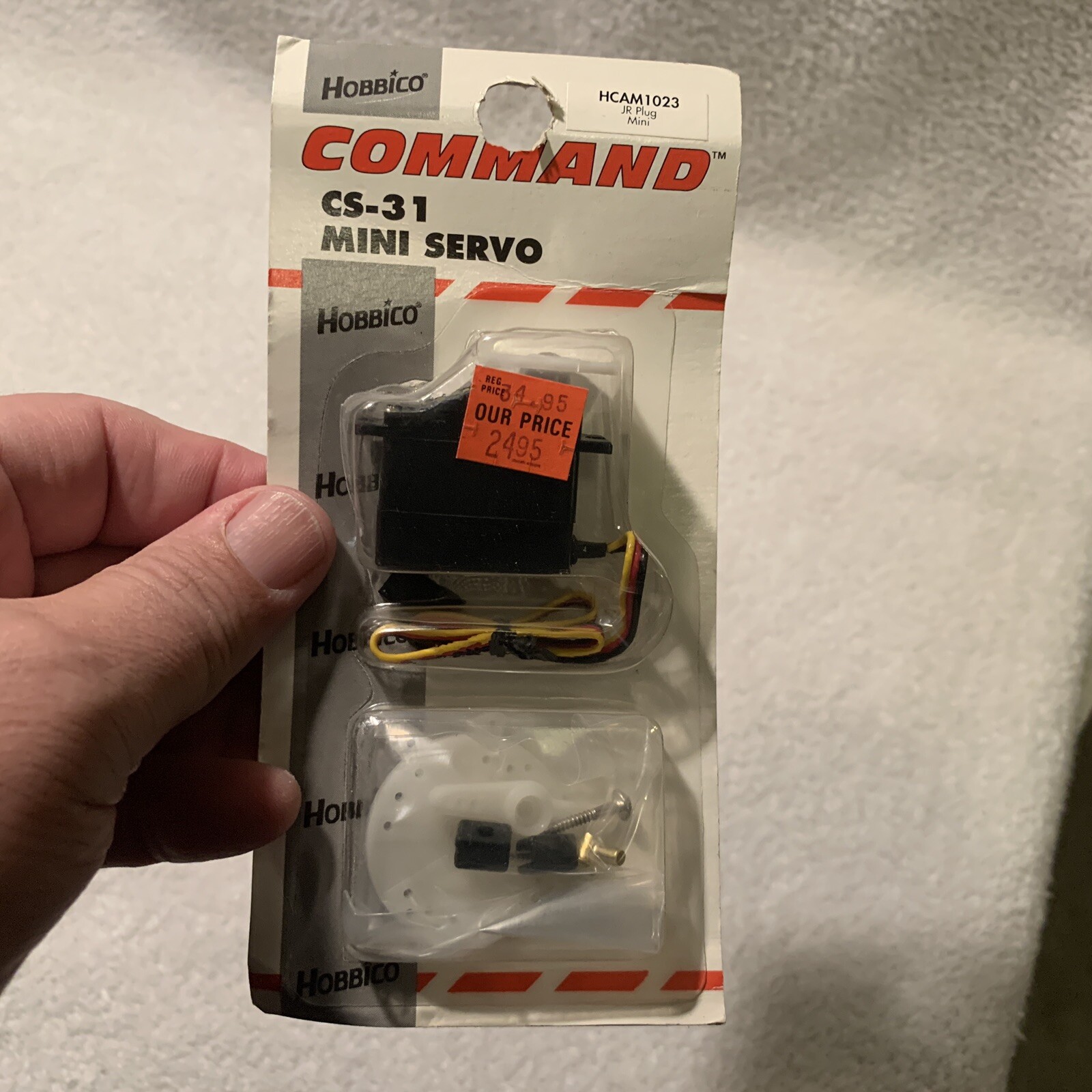 NEW Hobbico Command CS-31 Micro Servo HCAM1023 JR Plug Mini ~ Dad's ...