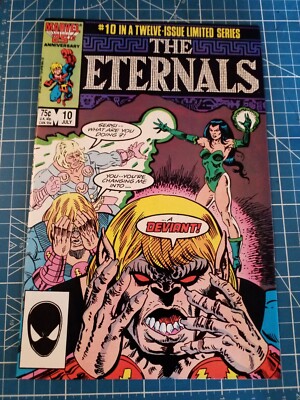 The Eternals 10 Marvel Comics 1986 9.4 H1-162 | eBay