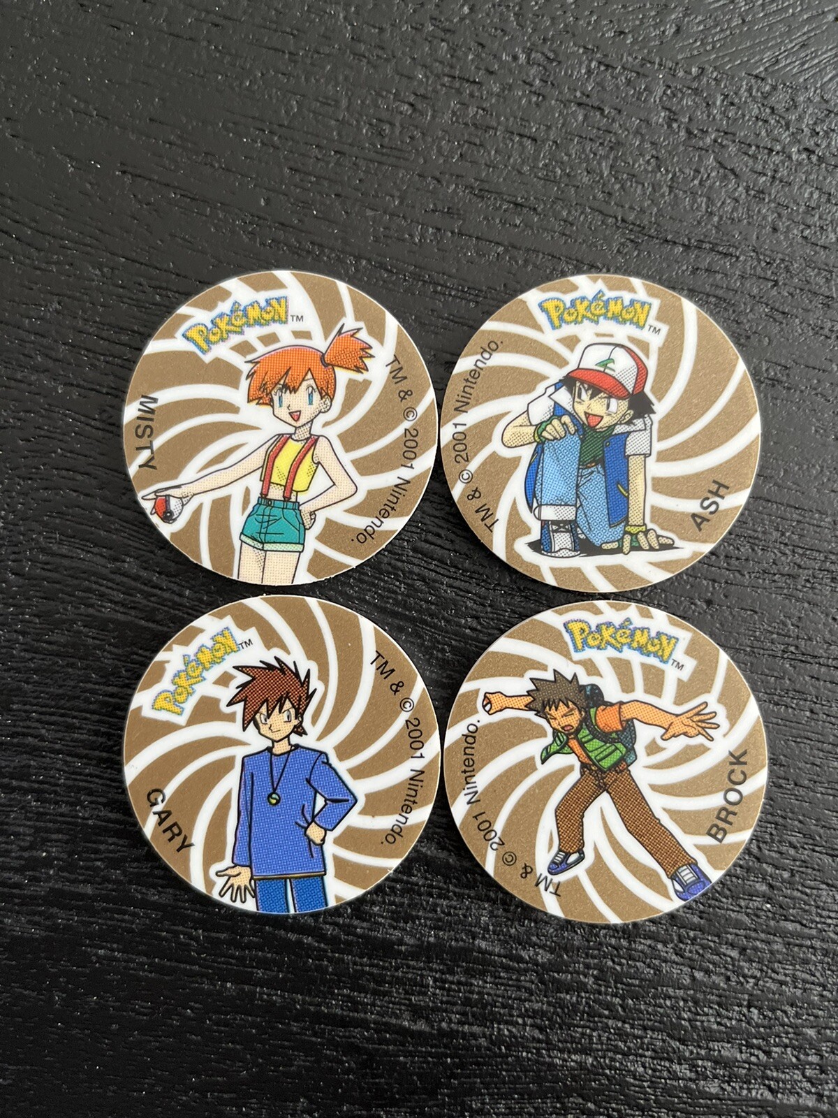 Pokemon Flippo/Slammer/Pogs/ Tazo/ Tazos complete set of 4. | eBay