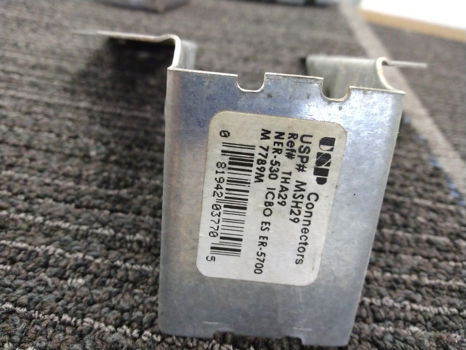 6ea-Simpson Strong-Tie 9-11/16" H Galv Steel 18 Ga Adjustable Truss ...