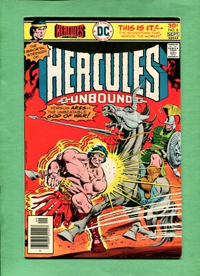 Hercules Unbound #6 DC Comics Sep. 1976 Jose Luis Garcia Lopez Wally ...