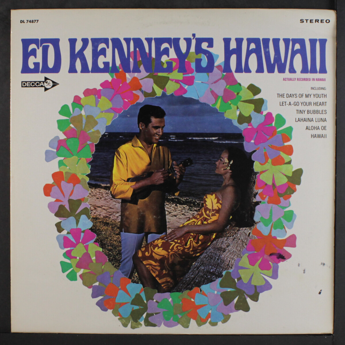 ED KENNEY: ed kenney's hawaii Decca 12" LP 33 RPM | eBay