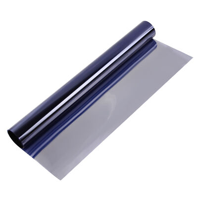 Mirrored Window Tint Privacy Dark Blue&Silver Film One Way Reflective ...