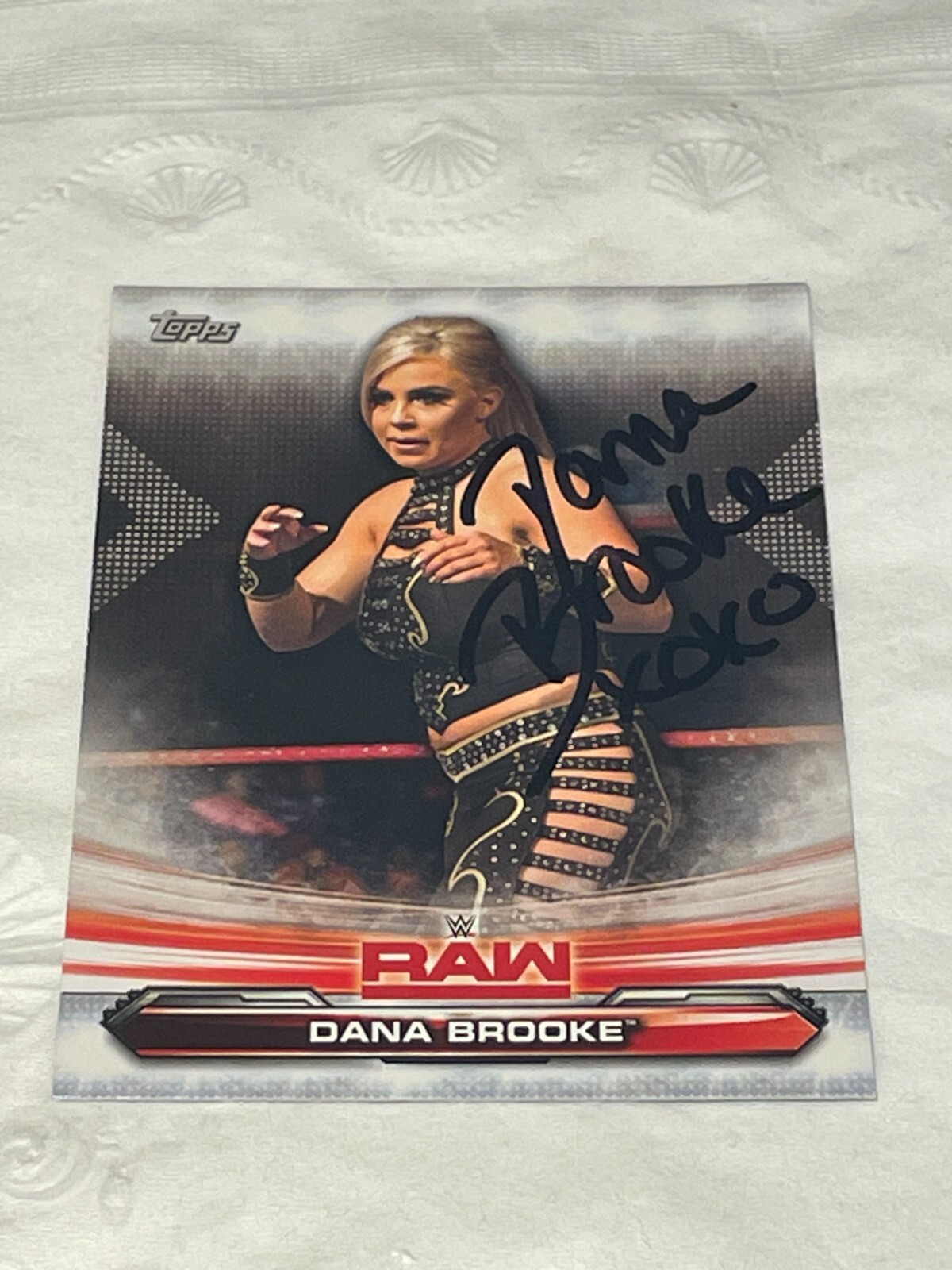 Dana Brooke Signed Autographed 2021 Topps Card! WWE Superstar! JSA ...
