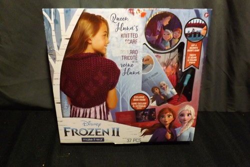Make It Real Disney Frozen 2 Queen Iduna's Knitted Scarf DIY Arts and ...