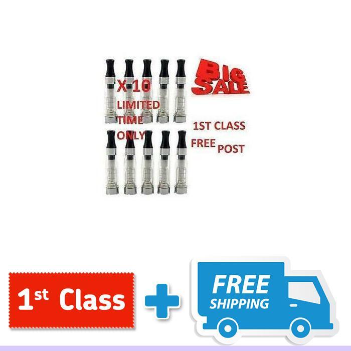 10X CE4 ATOMIZER CLEAROMIZER ATOMISER TANKS E SHISHA 510 EGO THREAD ...