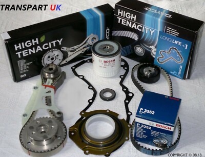 *TRANSIT CONNECT 1.8 DIESEL TDCI TIMING BELT KIT LOWER CASSETTE WET ...