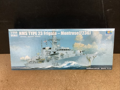 Trumpeter 04545 1:350 HMS Montrose F236 Type 23 Frigate Plastic Model ...