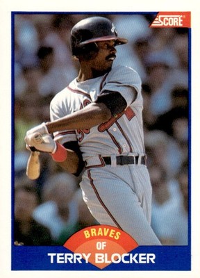 1989 Score #605 Terry Blocker | eBay