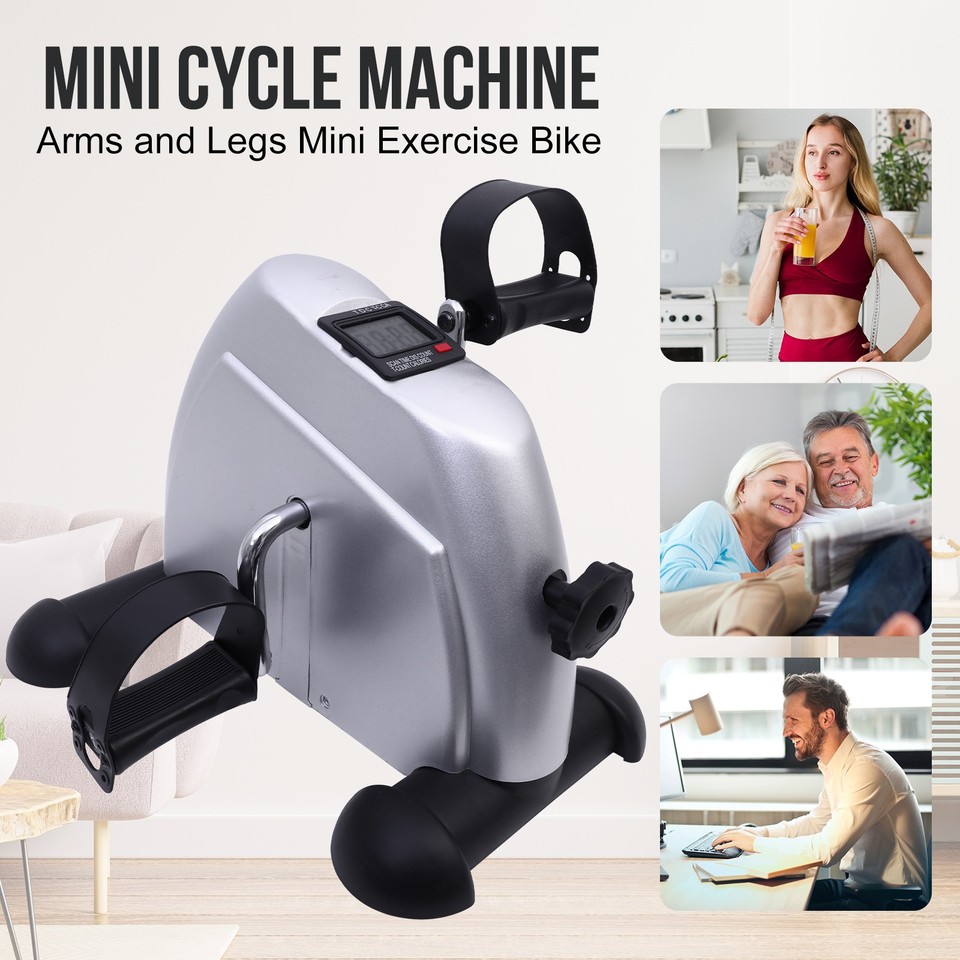 Portable Mini Cycle Bike Foot Pedal Exercise Machine Arm Leg Recovery ...