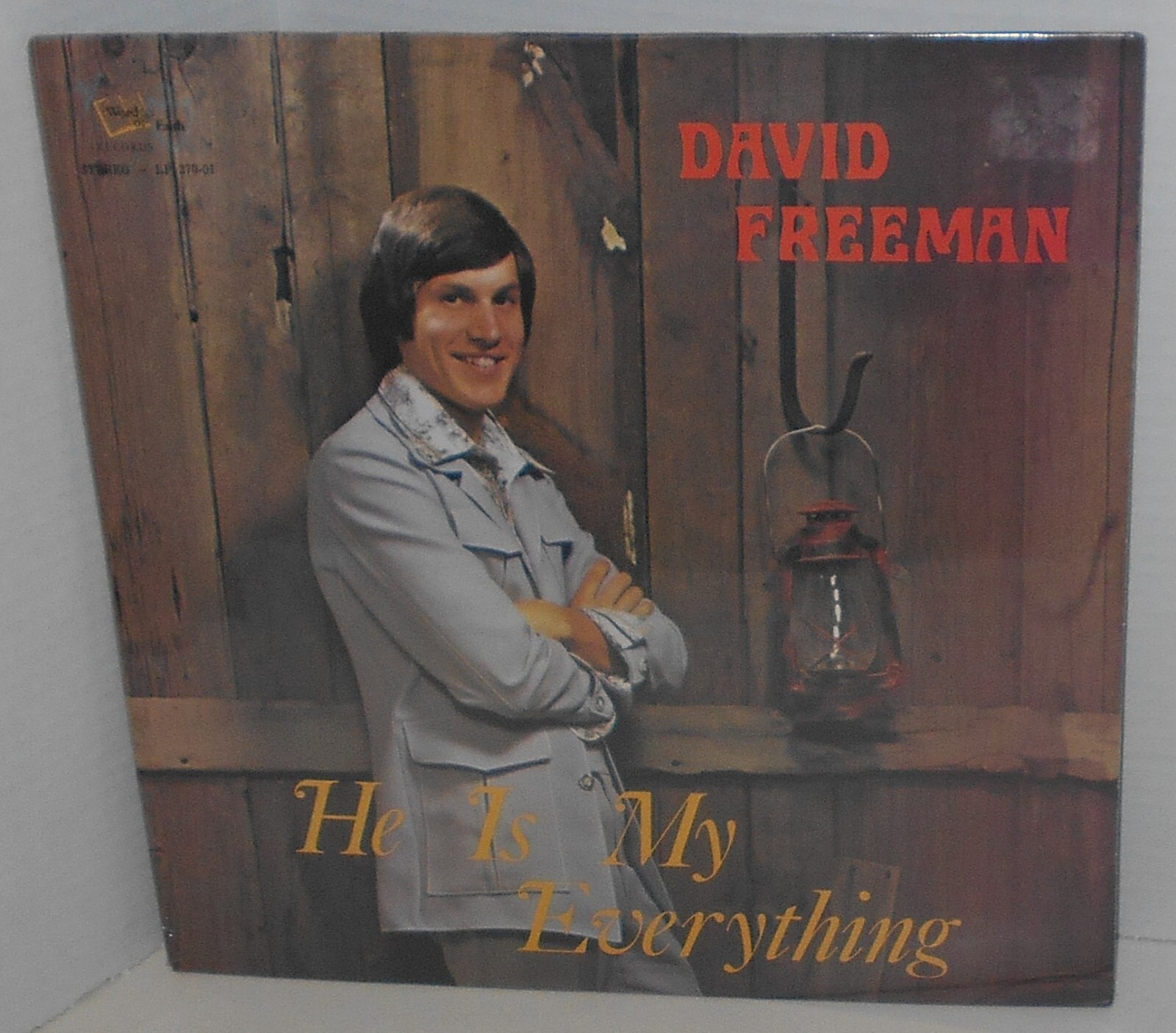 '70s DAVID FREEMAN Xian Gospel LP He Is My Everything STILL SEALED new ...