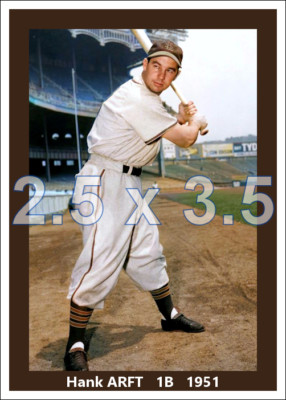 Hank Arft - 1951 St. Louis Browns - choose a size - colorized print | eBay