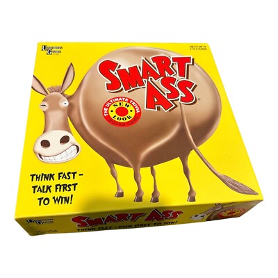 University Games Smart Ass The Ultimate Trivia Board Game | eBay