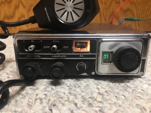 Vintage Sharp Model CB-500UB 23 Channel Mobile CB Radio Tested VG++ | eBay