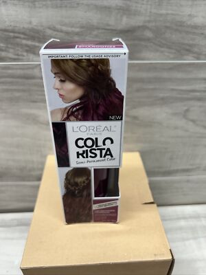 L'Oréal Paris Colorista Semi-Permanent Hair Color Maroon #22, 4 fl. oz ...