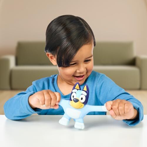 Stretchy Bluey | Super Toy Figure of with Squishy Multicolor | eBay
