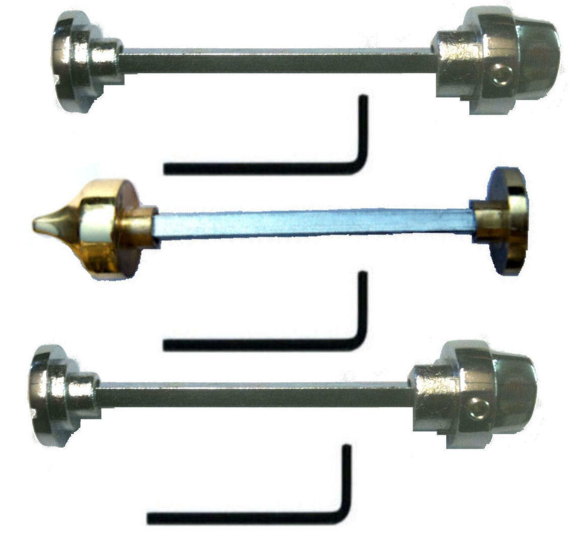 Privacy Door Lock ThumbTurn WC Spare replacement Spindle 5mm Brass ...