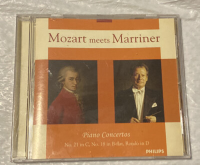 MOZART - Piano Concertos: Mozart Meets Marriner - CD - Very Good Cond ...