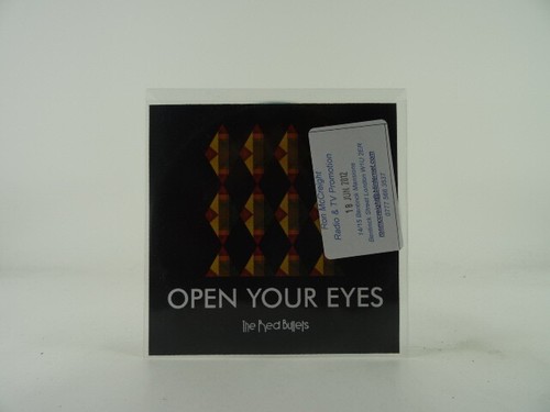 THE RED BULLETS OPEN YOUR EYES (A74) 1 Track Promo CD Single Picture ...