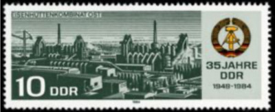 DDR #Mi2893 MNH 1984 Anniv German Democratic Republic Metallurgical ...