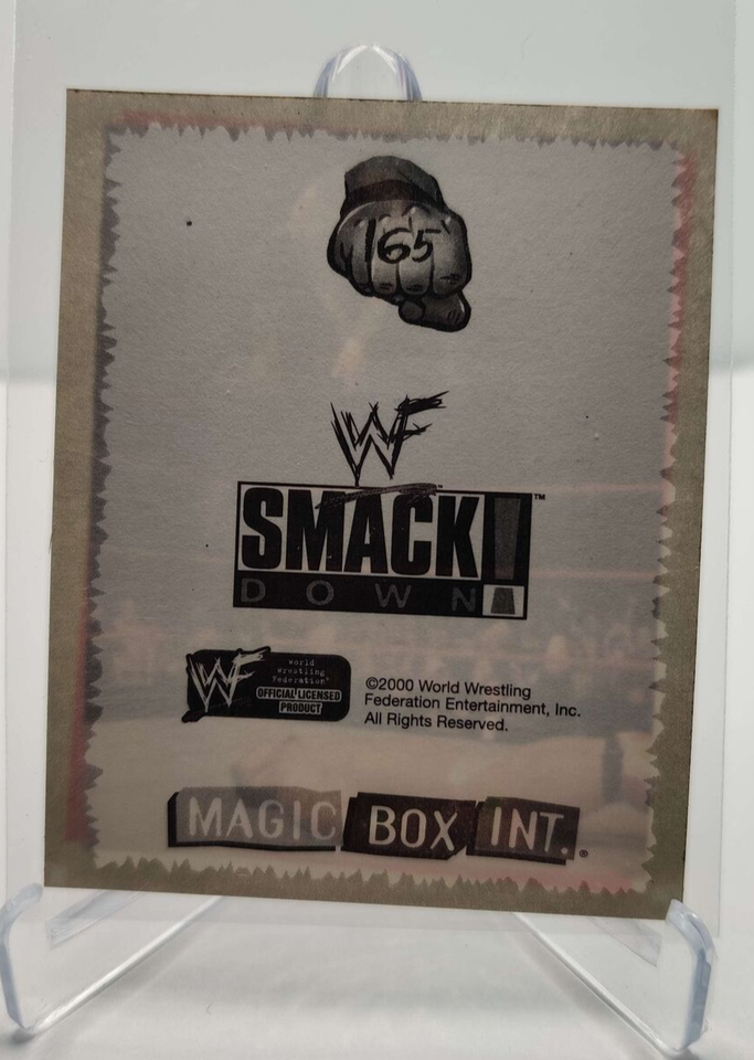 2000 WWF Smackdown Magic Box Int. Sticker #165 D-Lo Brown wrestling ...
