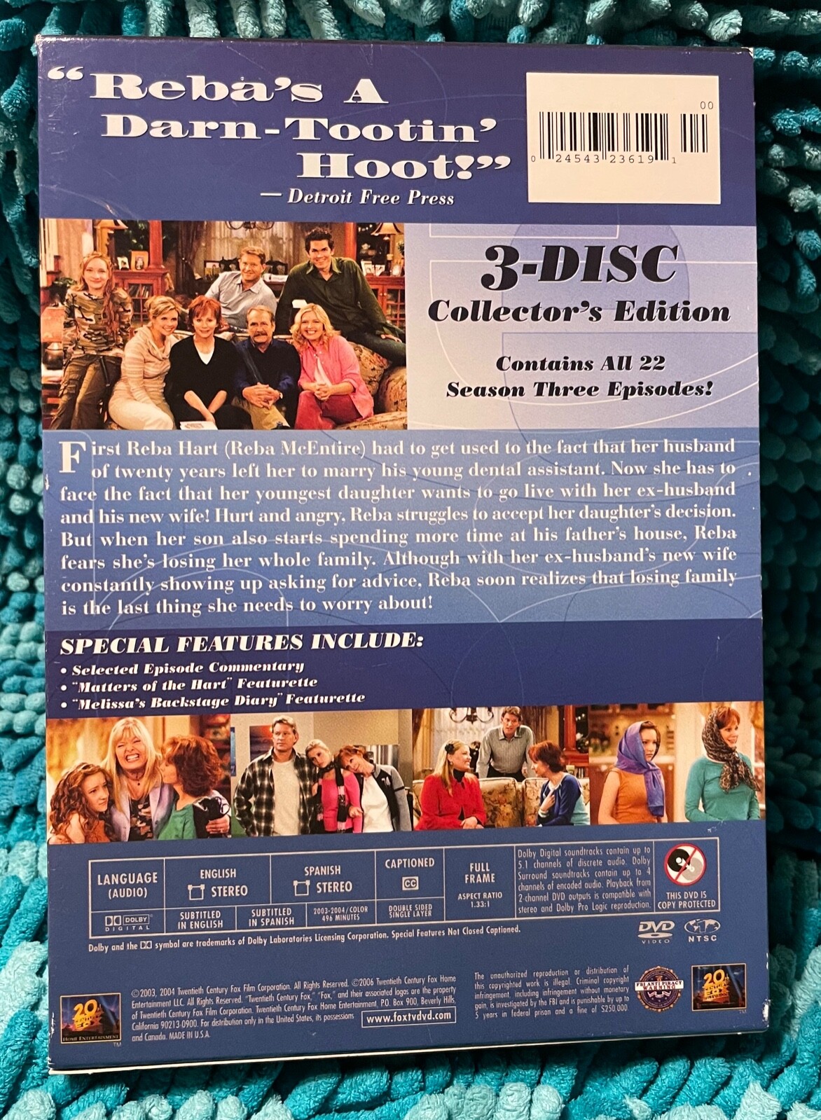 Reba DVD Box Sets 1-5 Seasons | eBay