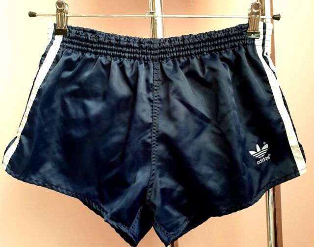 Adidas Men Vintage Retro Old Running Gym Sprinter Shorts West Germany