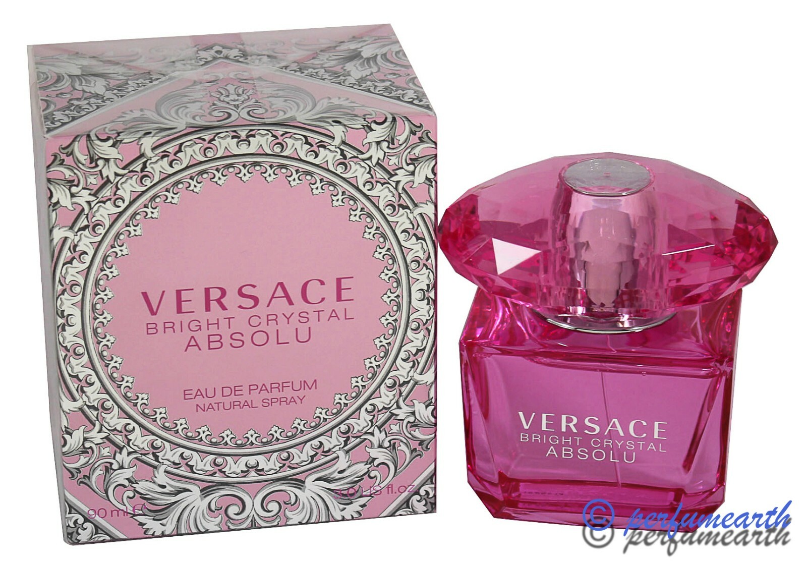 Bright Crystal Absolu By Versace 3.0oz./90ml Edp Spray For Women New In ...