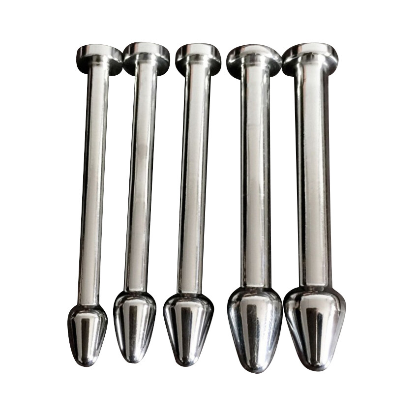 Stainless Steel Male U-rethral Sounds Urethra Plug BEGINNER Dilator 8MM ...