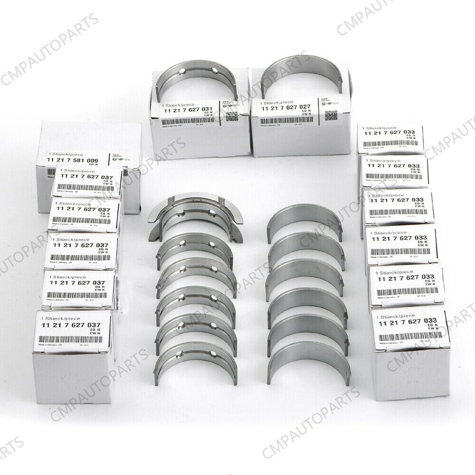 US Main & Rod Bearings Set For BMW 128i 335i 740Li X3 X5 N51 N52 N55 ...